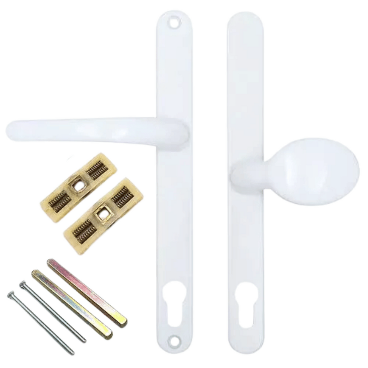 Offset Lever/Pad uPVC Multipoint Door Handles – 117mm/86mm PZ – 237mm ...