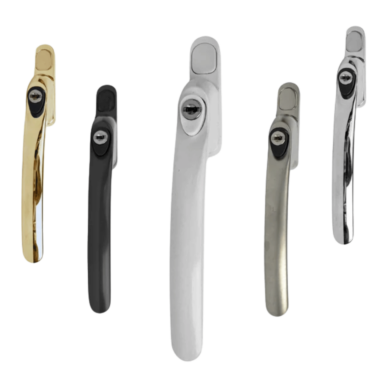 UPVC Inline Espagnolette Window Handles - 40mm Spindle — UPVCSTORE