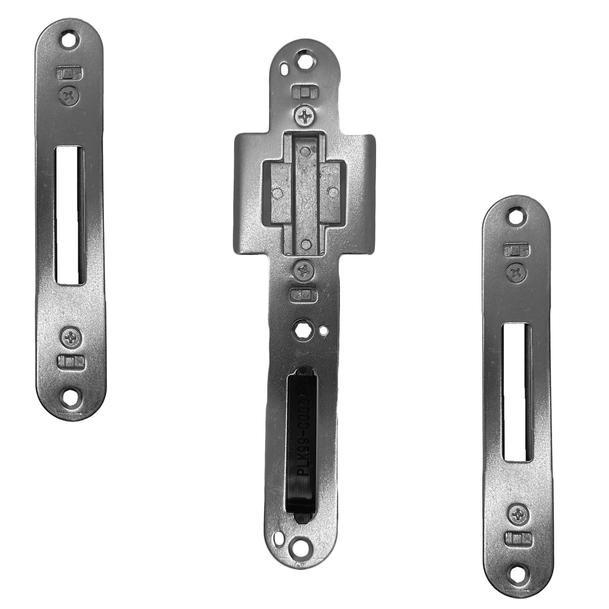 Universal Composite / Timber Door Keep Receiver Centre Latch & Deadbol ...