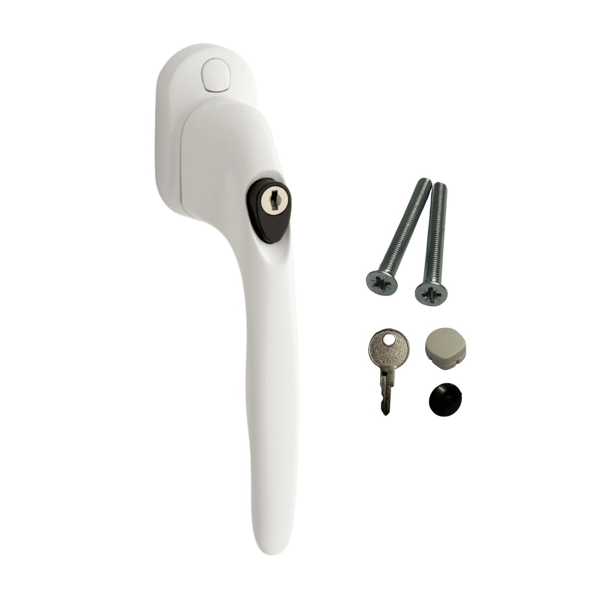 White Zinc - Tilt and Turn Upvc Window Handle Locking High Quality Mil ...