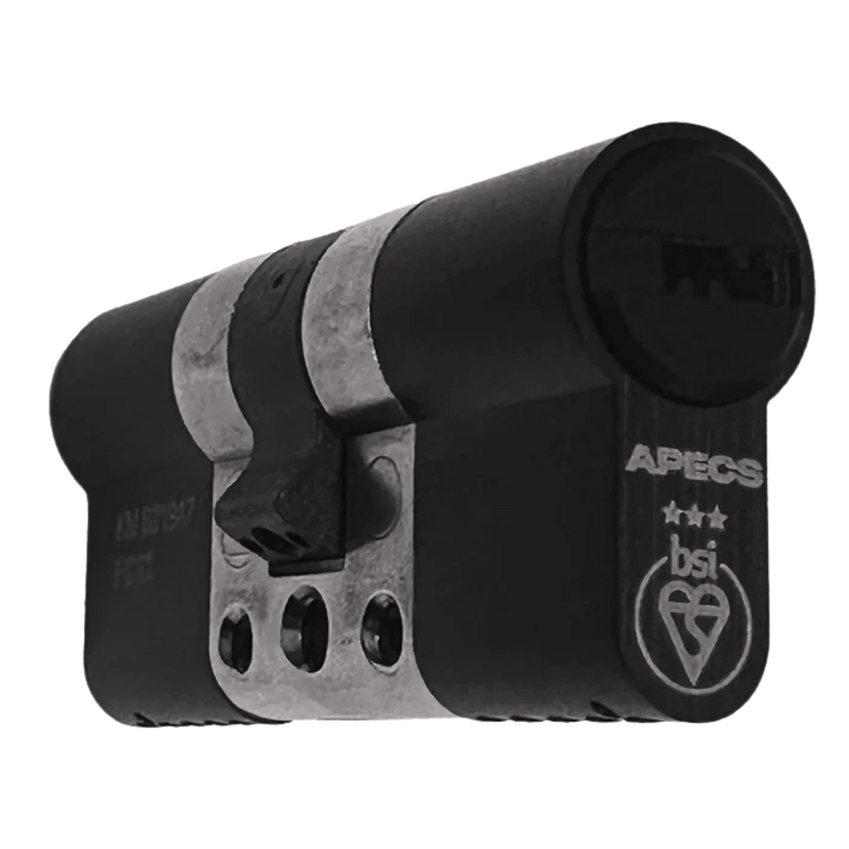 APECS AP 3* Star Black Euro Cylinder Door Lock uPVC Aluminium Timber D ...