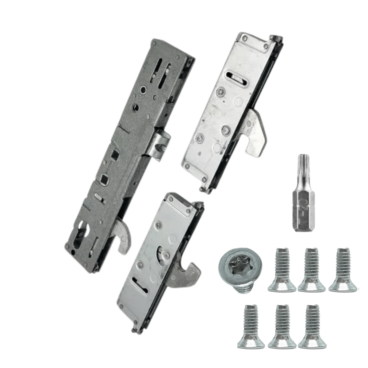 Multipoint Door Lock Refurbishment Kit – 2 Hook Lock Repair Kit – 35mm ...