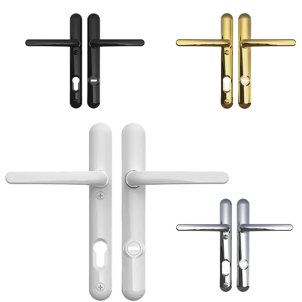 Brisant Secure Ultion TS007 2* Lever Lever UPVC Multipoint Door Handle ...
