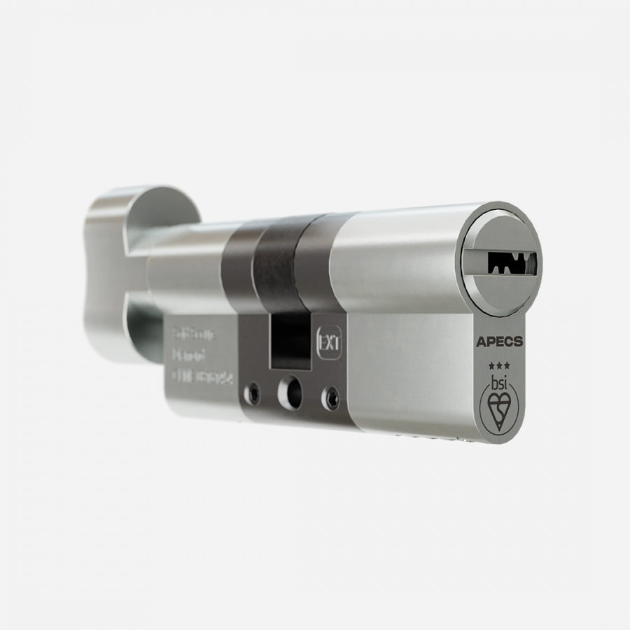 APECS AP 3* Star Euro Cylinder Thumb Turn Door Lock uPVC Aluminium Tim ...